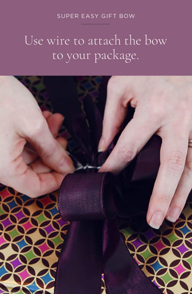 How To Make A Bow With Ribbon - Super Easy | House Of Hipsters