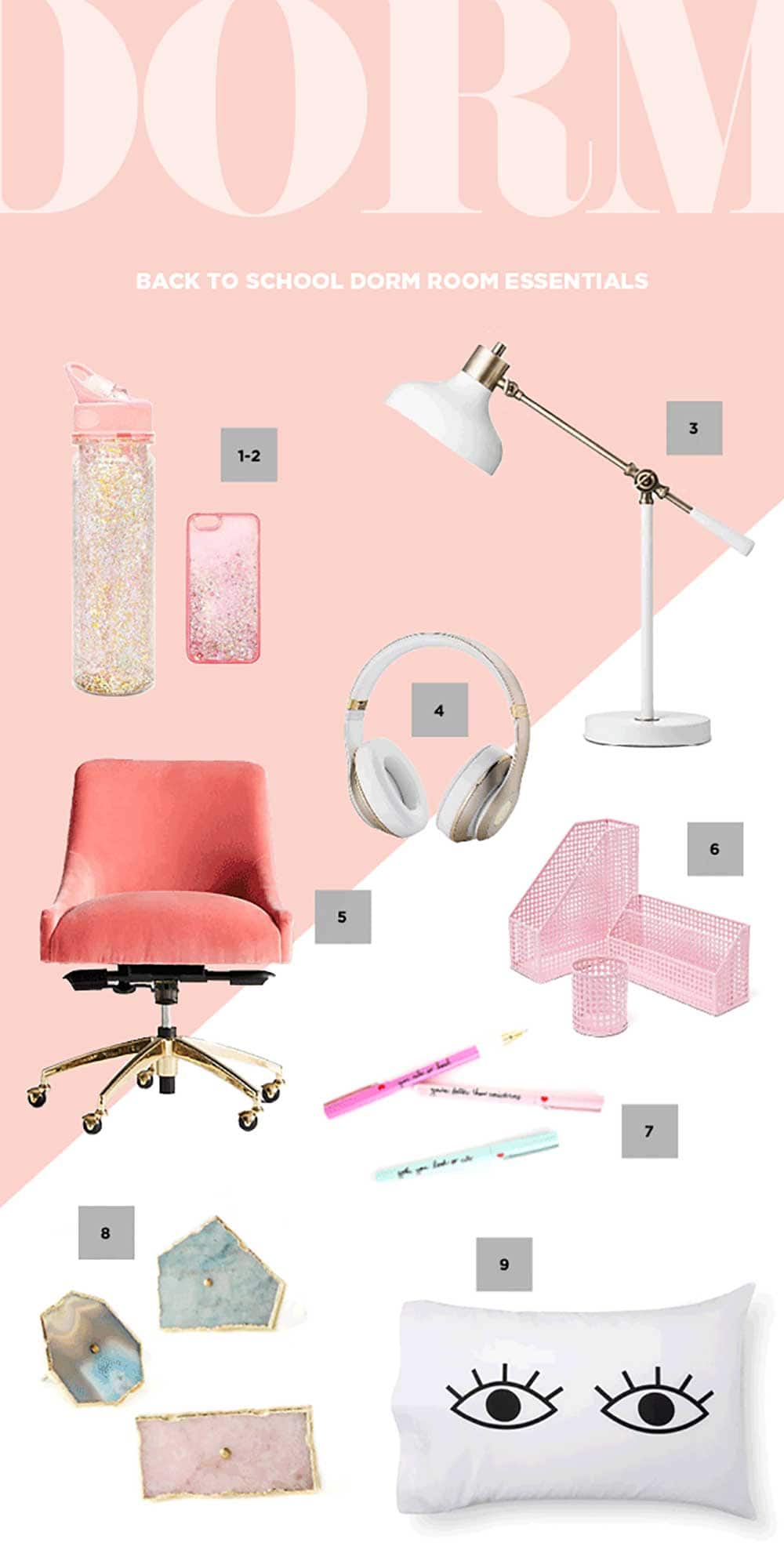 Back To School — Dorm Room Essentials | House Of Hipsters
