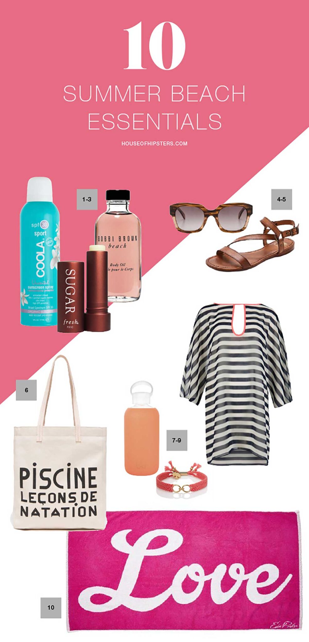 10 Summer Beach Essentials | House Of Hipsters