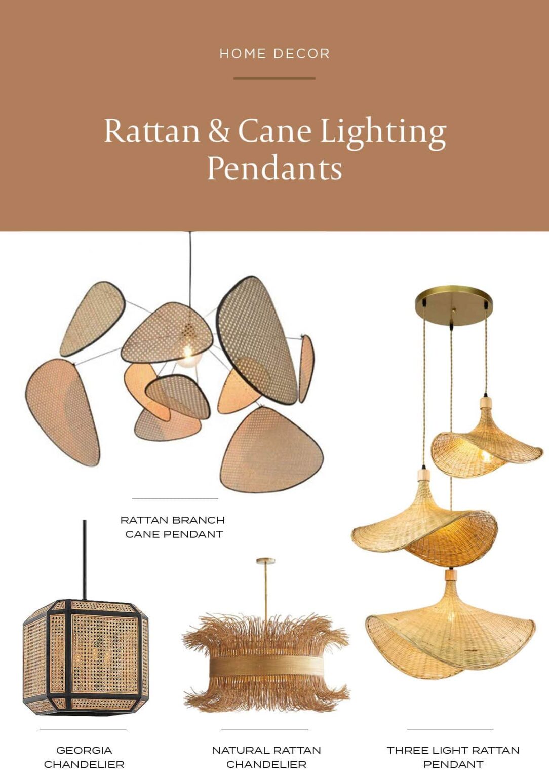 Rattan Lighting - House Of Hipsters - Lighting Ideas