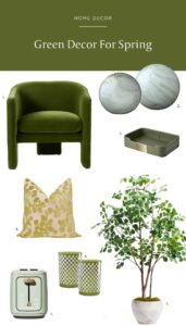 Green Decor - Refresh For Spring - House Of Hipsters