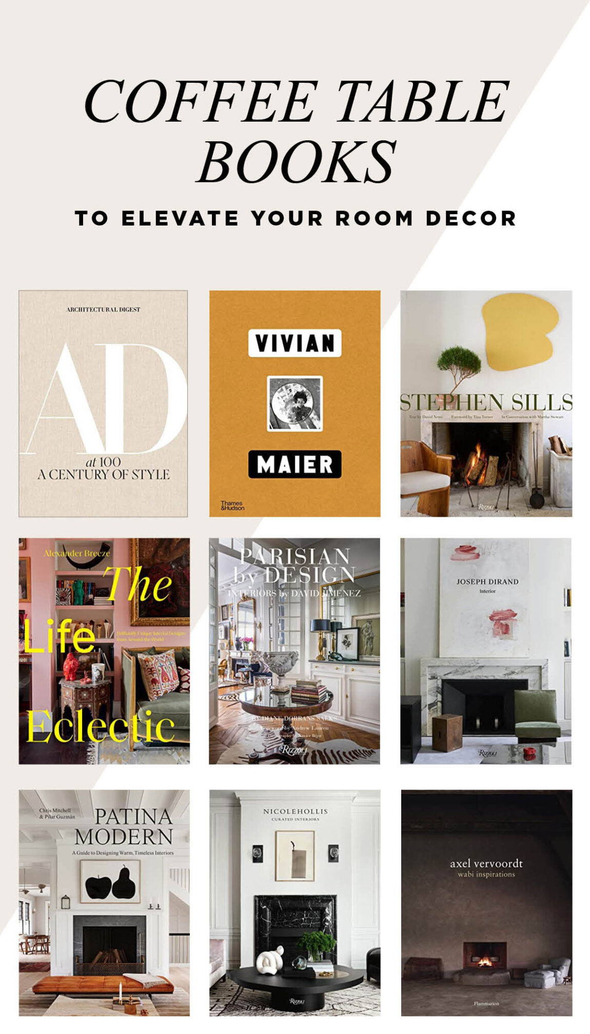 Best Coffee Table Books To Elevate Your Decor (2024) | House Of Hipsters