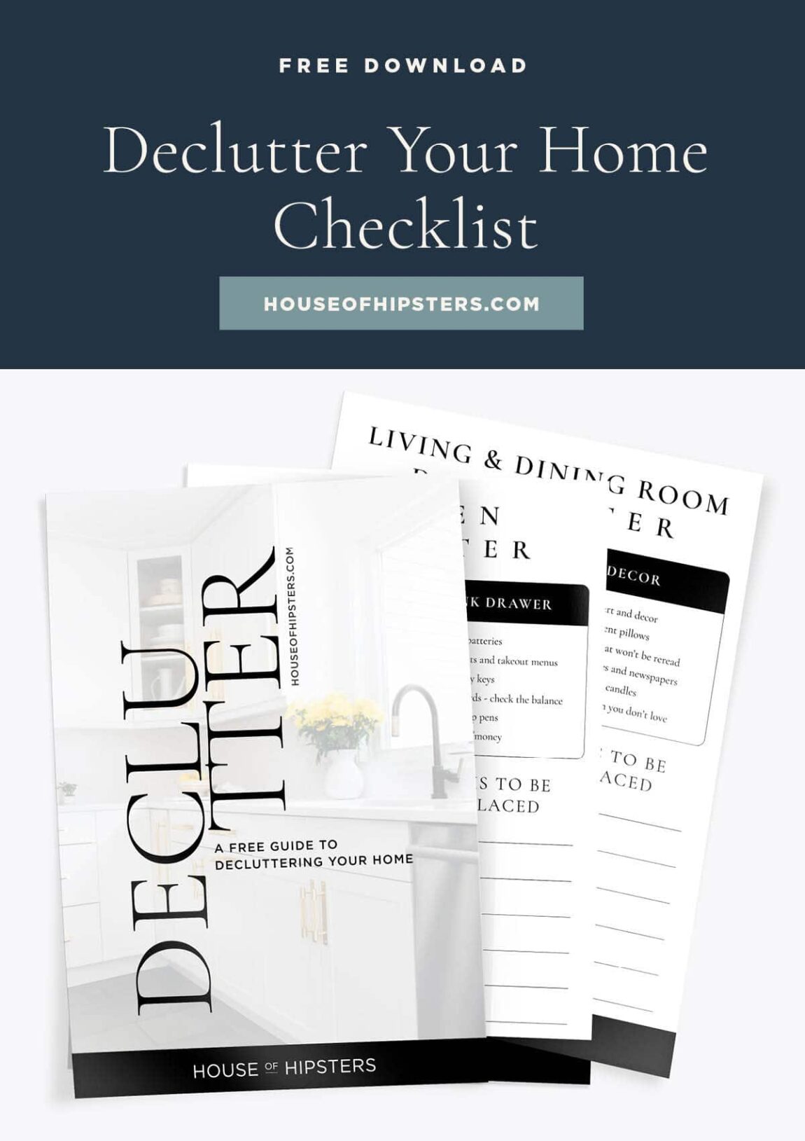 Declutter Your Home Checklist And 7 Easy Decluttering Tips