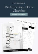 Declutter Your Home Checklist And 7 Easy Decluttering Tips