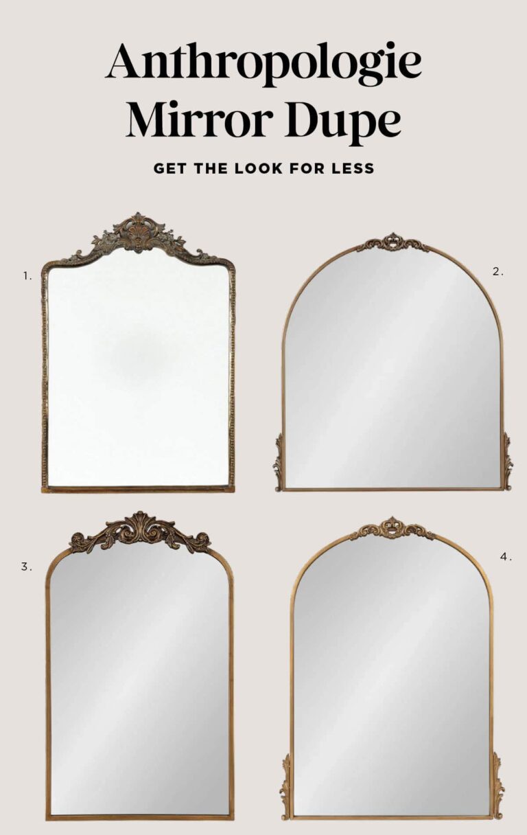 17 Anthropologie Mirror Dupes (Get The Look For Less) | House Of Hipsters