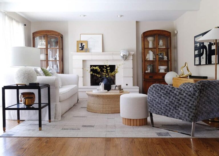 How To Arrange A Living Room With A Fireplace | House Of Hipsters