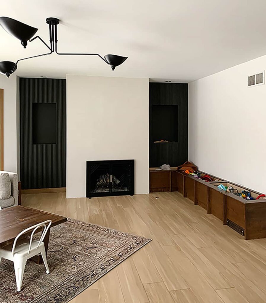 Brick Fireplace Makeover Before And After - House Of Hipsters