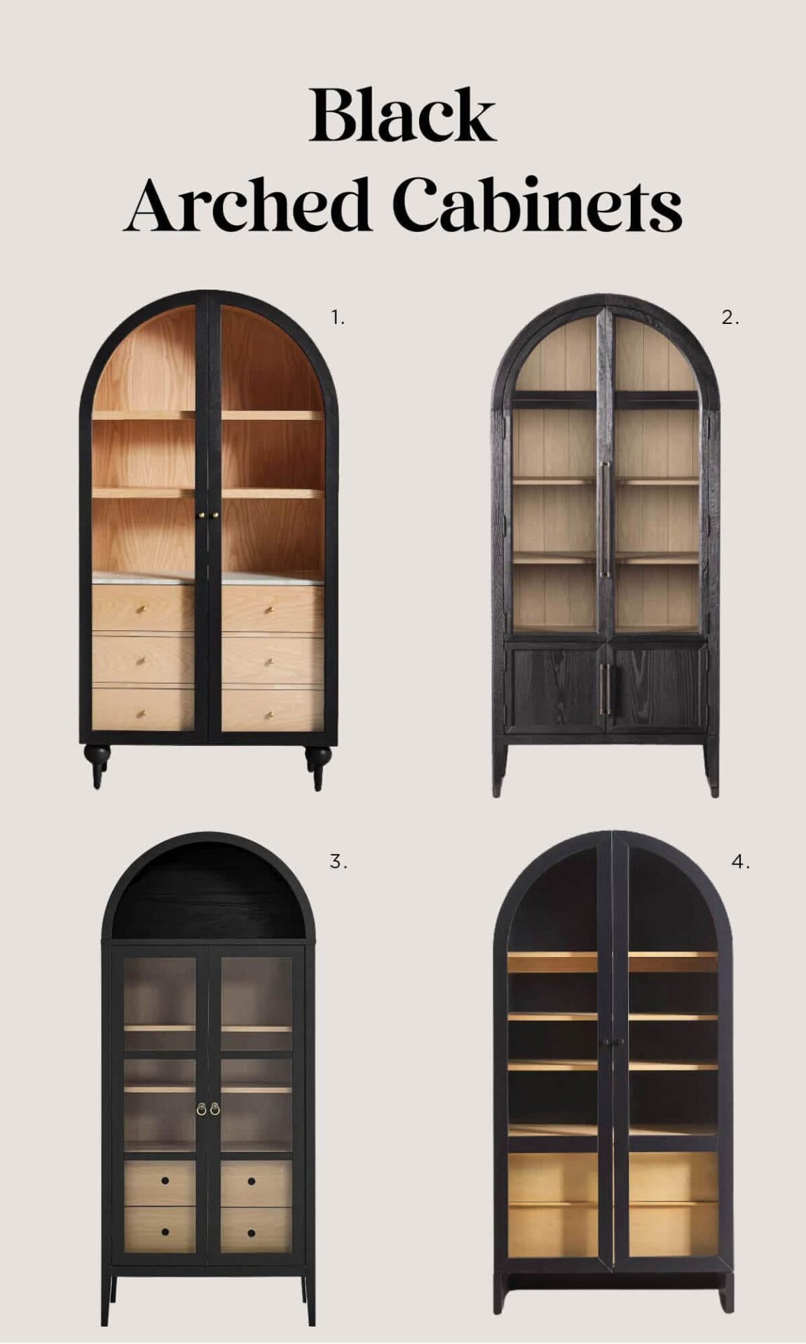 25 Stunning Arched Cabinets 2024 (Trending Room Decor) | House Of Hipsters