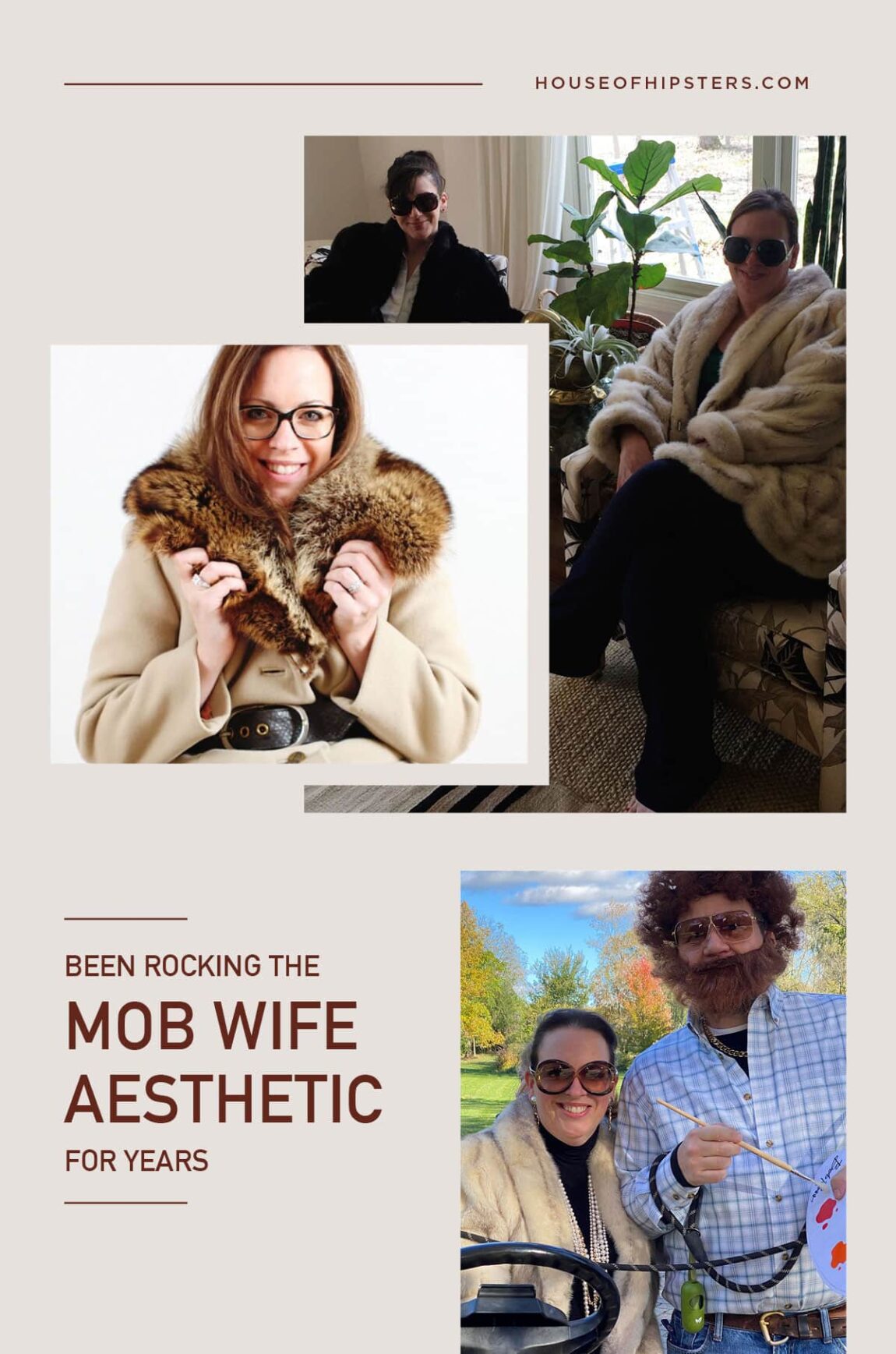 Nail The Mob Wife Aesthetic Fashion Trend | House Of Hipsters