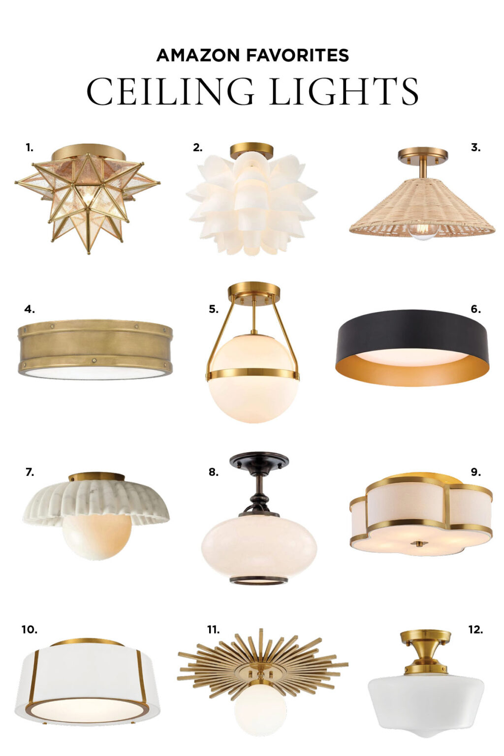 Best Amazon Light Fixtures — Refresh Your Room | House Of Hipsters