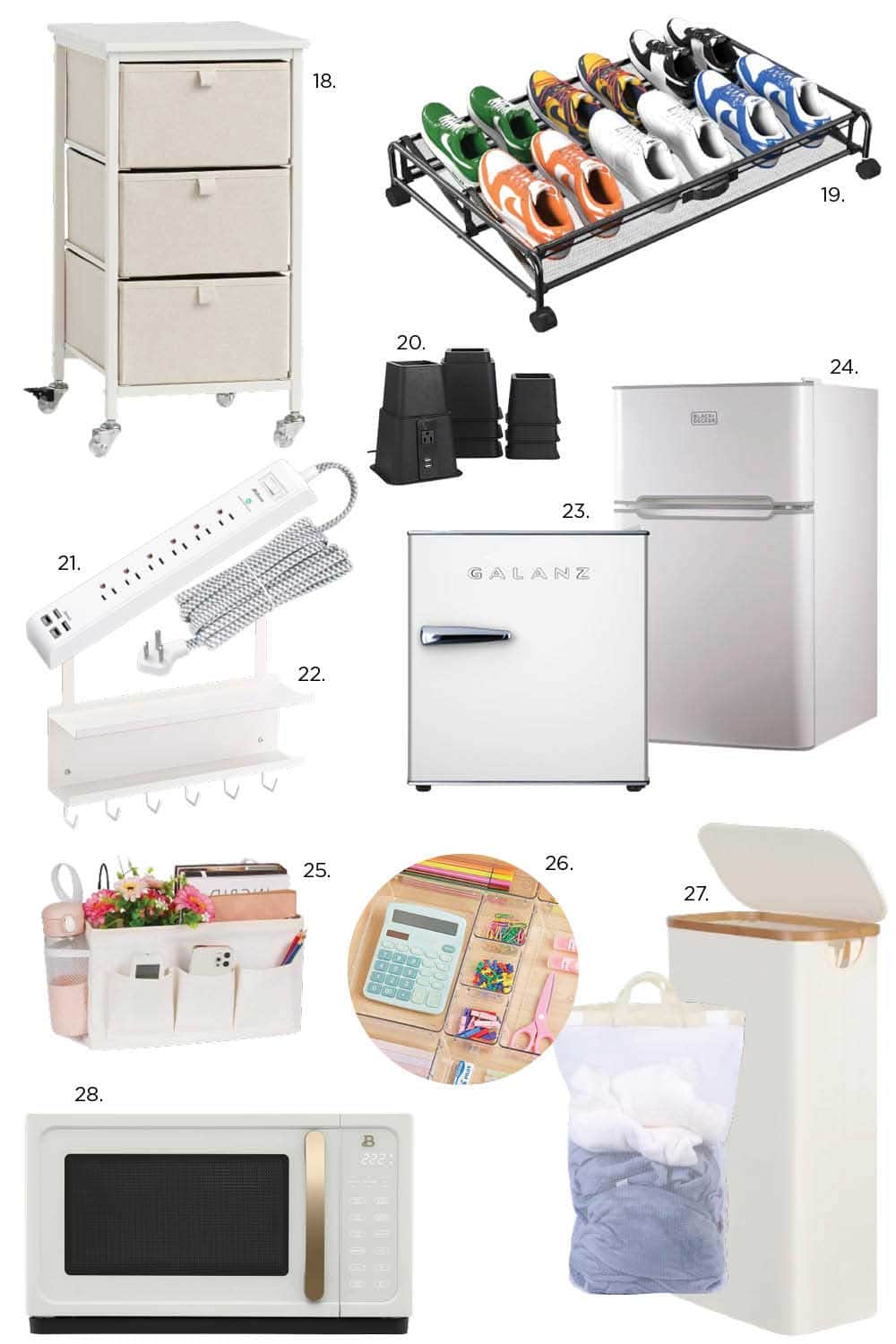 Dorm Room Ideas (Space-Saving Decor Tips For College) | House Of Hipsters